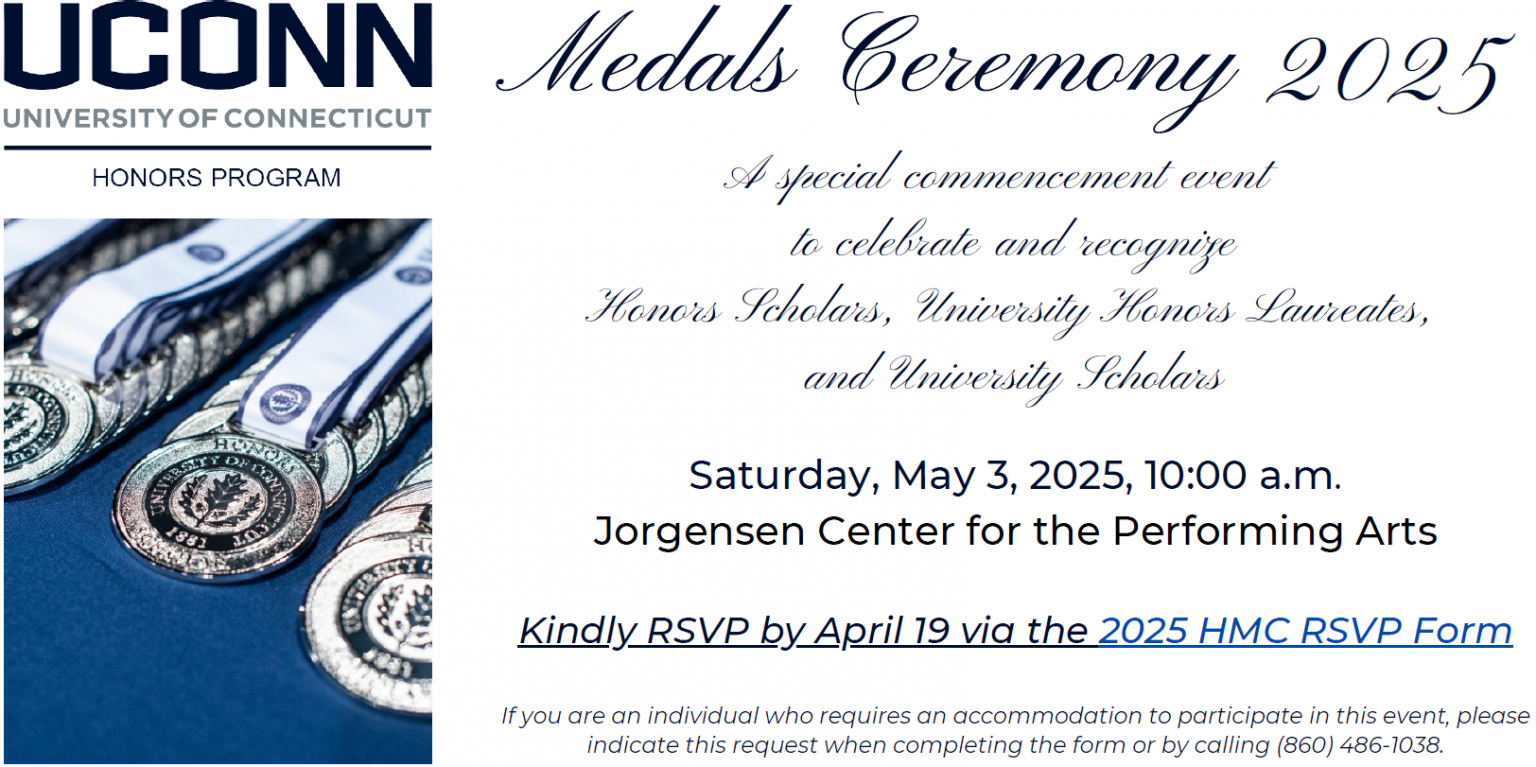 Medals Ceremony | UConn Honors Program
